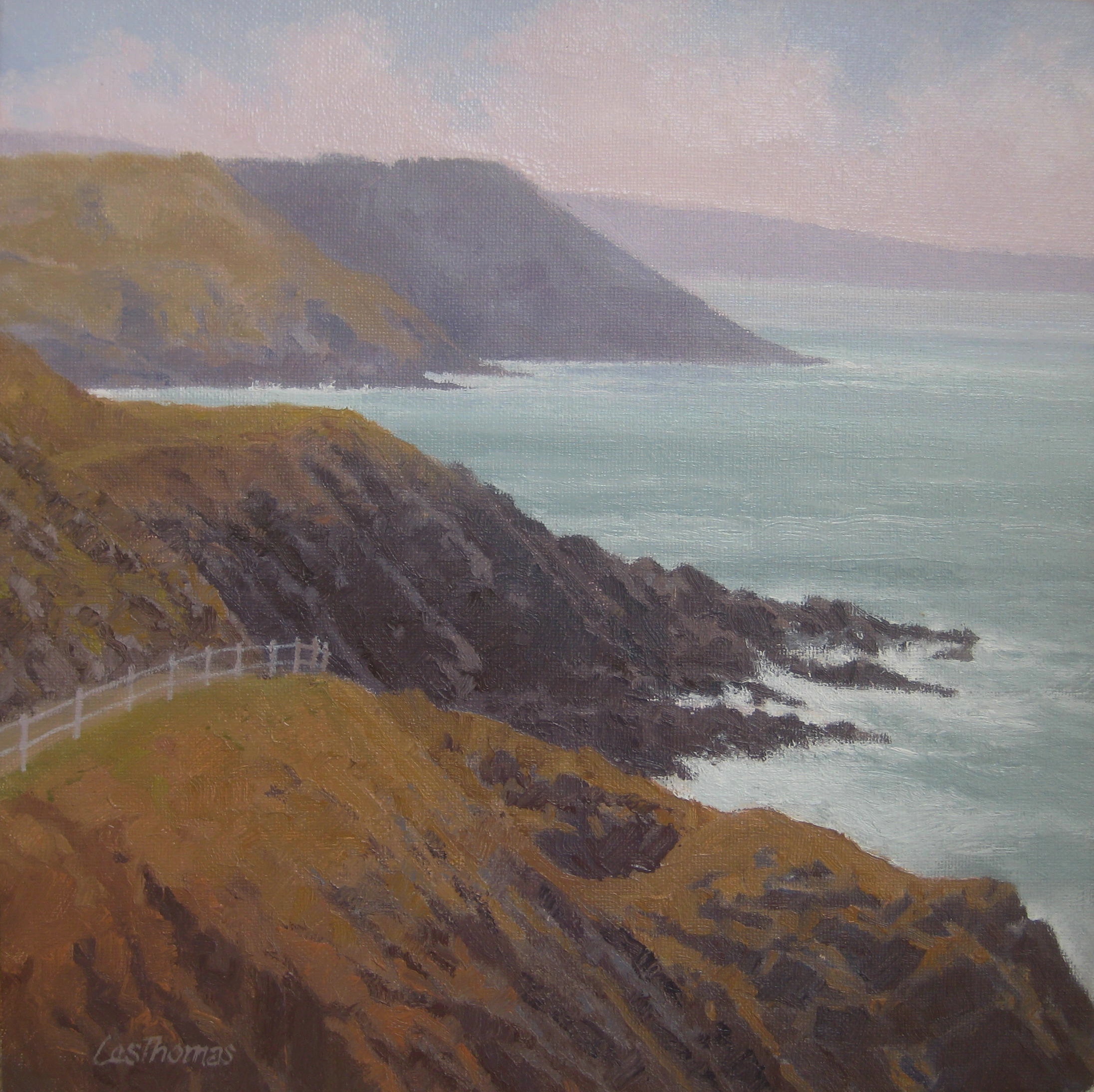 Coastal Path, Gower | Les Thomas – the painter's progress